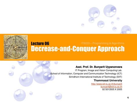 Ppt Decrease And Conquer Approach Powerpoint Presentation Free