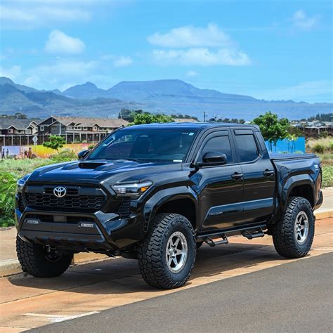 Custom Black Toyota Tacoma Trd Sport Rocks A Lift Ats And Classy Five