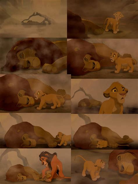 Lion King Mufasas Death Art By Kaelynturtle350 On Deviantart