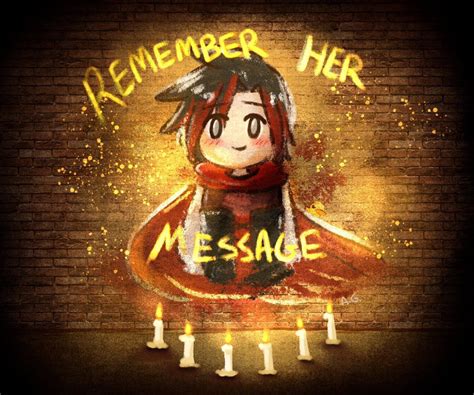 Remember R Rwby Ruby Rose