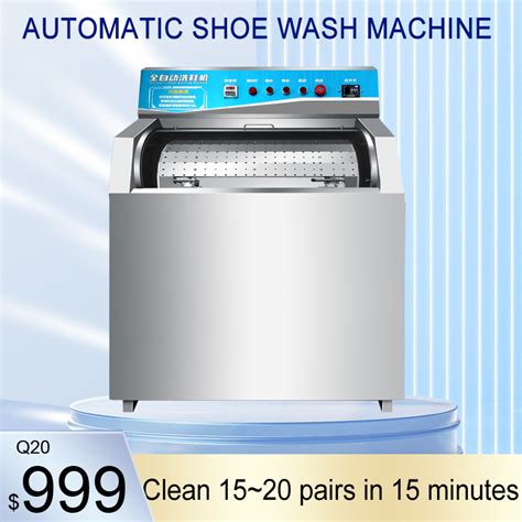 Commercial Fully Automatic Shoes Washing Machine 15 Pairs Of Shoes Per