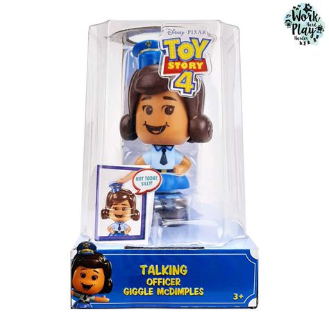 Toy Story 4 Talking Figure Officer Giggle Mcdimples Shopee Thailand