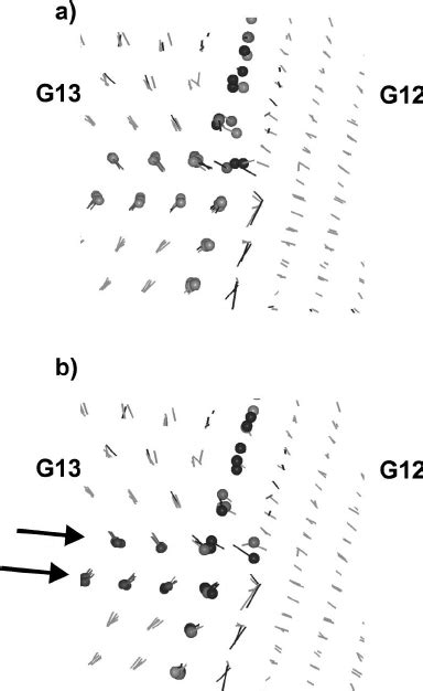 Close Up Of Fig 1 Showing Only The Grain Boundary Atoms And The
