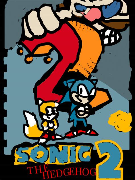 Sonic 2 Box Art Recreation By Wooooooooo1234567890 On Deviantart