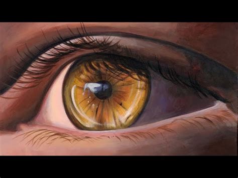 How To Draw A Realistic Brown Eye