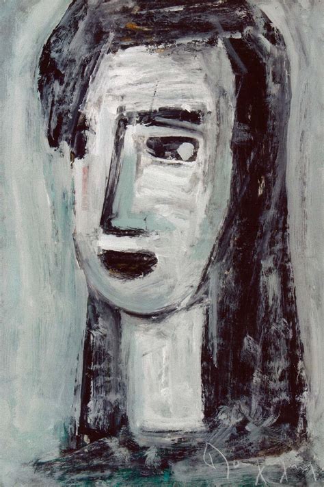 Black Haired Girl Paul Henri Bourguignon