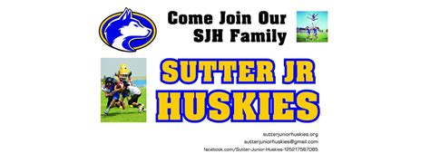 Sutter Jr Huskies Home