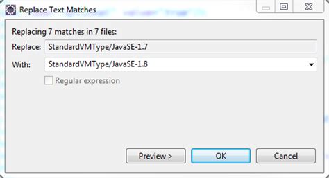 Java How Do Set All Eclipse Projects To Same JVM At Once Stack Overflow