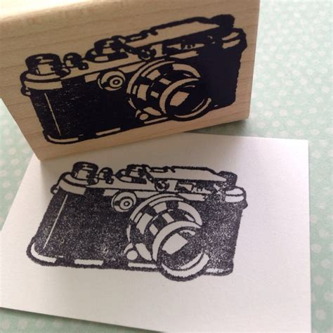Camera Stamp Etsy