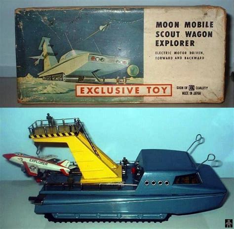 Moon Mobile Scout Wagon Explorer Bandai For Sears Japan Toy