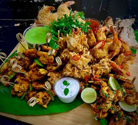 Prawn Platter Thelimetreecafe