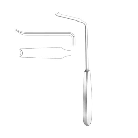 Obwegeser Mandibular Retractor Zygomatic Retractor 21 Cm 8 14