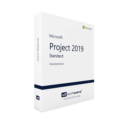 Microsoft Project 2019 Standard Used Software