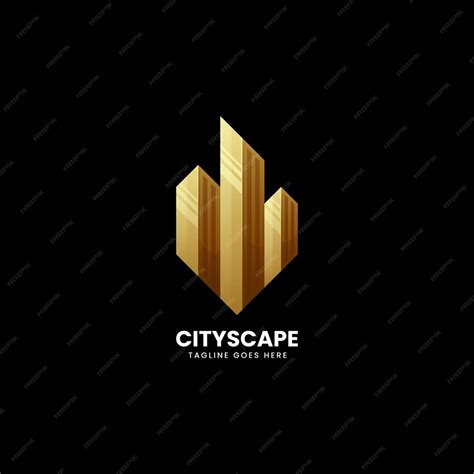 Premium Vector Vector Logo Illustration Cityscape Gradient Colorful Style