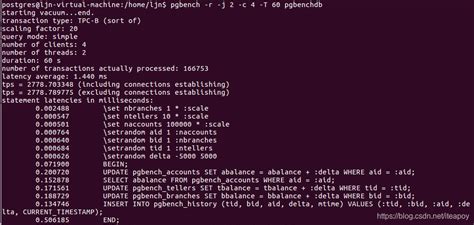 Postgresql使用(二):在tpc H的数据库上pgbench 压力测试postgresql Tpch压测 Csdn博客 Postgresql使用(二):在tpc H的数据库上pgbench 压力测试postgresql Tpch压测 Csdn博客