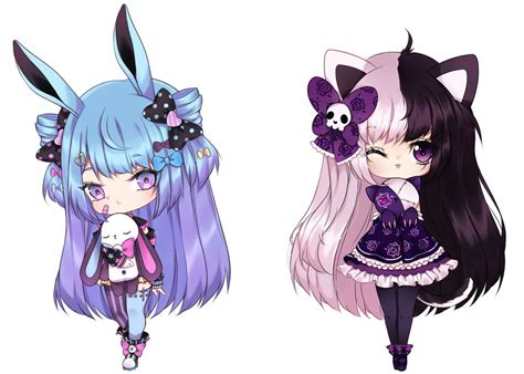 Chibi Commission By Nezhiei On Deviantart