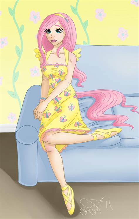 Human Fluttershy By Alipes On Deviantart