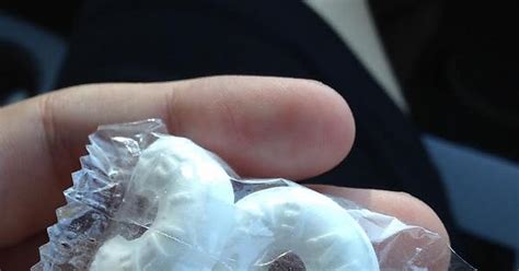 This Lifesaver Mint Came With 1 And A Half Mints In It Imgur