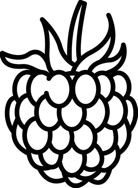 Raspberry Cut Outline Illustration 44754748 Vector Art At Vecteezy Raspberry Cut Outline Illustration 44754748 Vector Art At Vecteezy