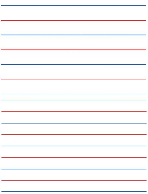 Blue Red Blue Lines Pdf