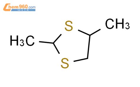 54339 85 413 Dithiolane 24 Dimethyl 化学式、结构式、分子式、mol、smiles 960化工网