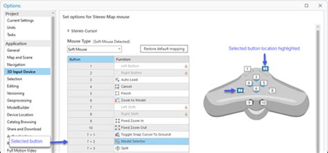 Set Up The Stereo Mapping Softmouse 3d Mouse—arcgis Pro Documentation