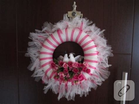 Gelin Damat Kuşlar Kapı Süsü