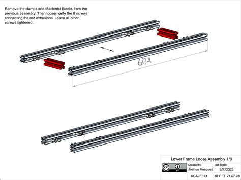 Outer Frame Assembly And Alignment — Science Jubilee 032post1dev200gdd7e0ef Documentation