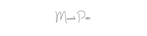 79 Marmik Patel Name Signature Style Ideas Get Esignature