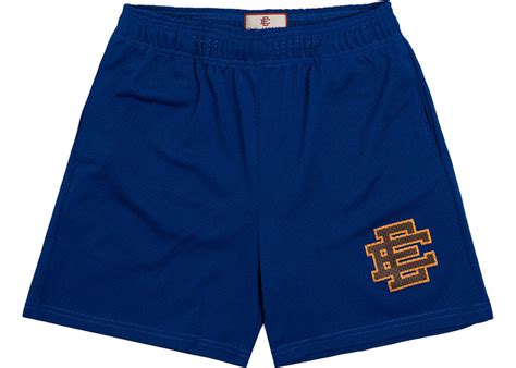 Eric Emanuel Ee Basic Short Royal Maroon Yellow Mens Fw20 Us