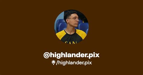 Highlander Pix Instagram Linktree