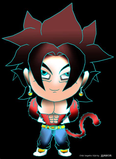 Chibi Vegetto Ssj4 Black By Jjjawor On Deviantart