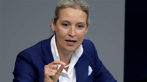 Alice Weidel Es La Sorprendente Candidata De La Extrema Derecha Alemana Afd Para Canciller