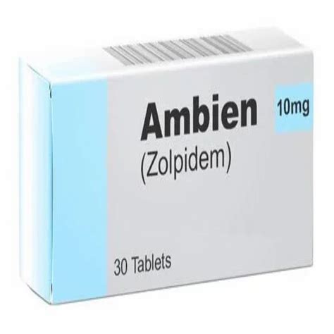 Ambien Zolpidem 10mg Tablets At Rs 4500box Ambien In Kakinada Id