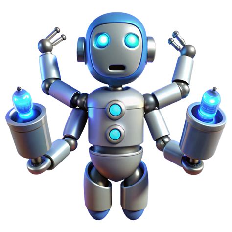 Wonderful Creative Cute 3d Robot Illustration High Resolution 56408568 Png