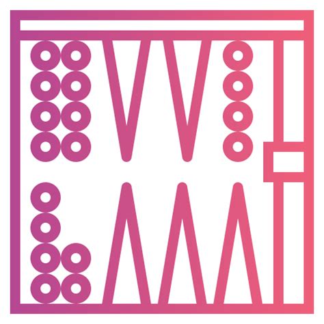 Backgammon Smalllikeart Gradient Icon