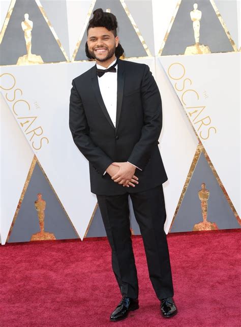The Weeknd Picture 1 88th Annual Academy Awards Red Carpet Arrivals