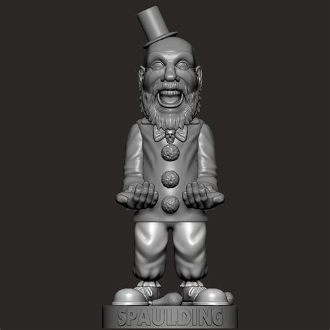 🎬 Captain Spaulding・ Stl File For 3d Printing・cults