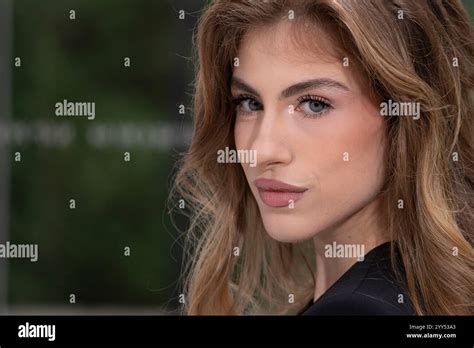 Rome Italy December 19 2024 Agata Samperi Attends At The Photocall For The Movie Cortina