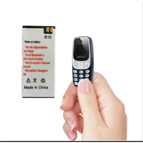 Jual Batrai BM10 For L8STAR Hp Mini BM 10 Batre Hp Mini 550mAh Baterai Mini Battery Shopee
