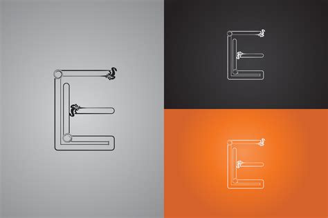 Creative E Letter Flower Vector Design Graphic By Deepak Creative · Creative Fabrica