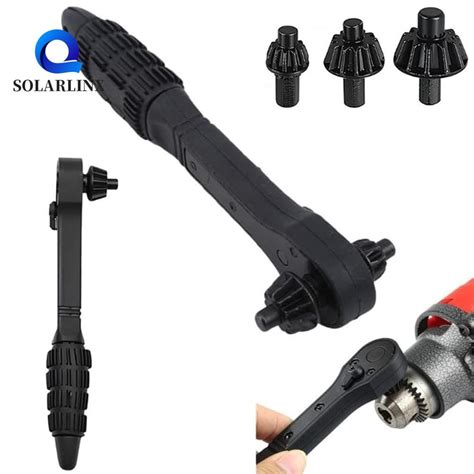 Solarlinx เจาะ Key Chuck สามขากรรไกร Quick Disassembly Ratchet Drill