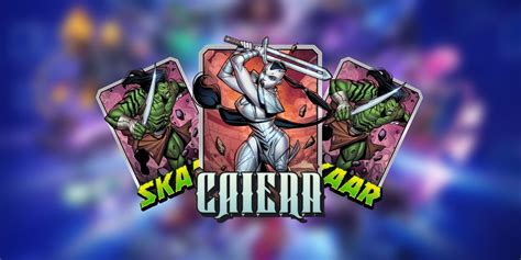 Marvel Snap The Best Caiera Deck