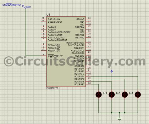 How To Simulate PIC Microcontroller In Proteus Design Suite A Step By Step Guide Circuits