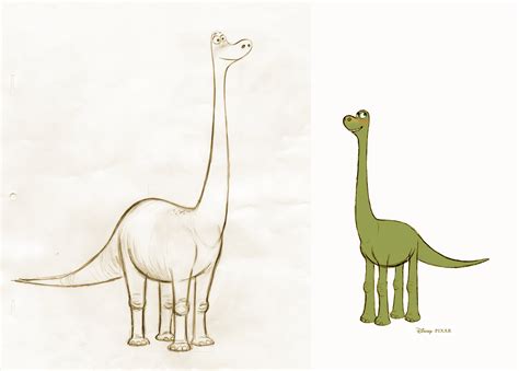 Pixar The Good Dinosaur Art