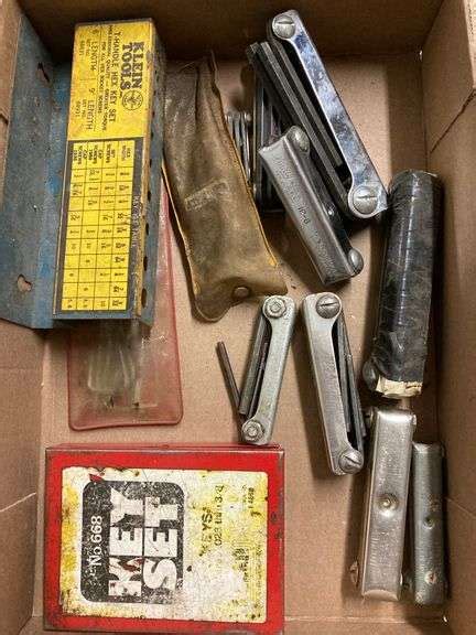 Assorted Hex Allen Keys Delaware Auction Center