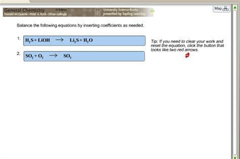 Solved Balance The Following Equations By Inserting