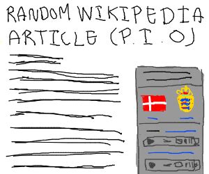 Wikipedia Random Article PIO Drawception