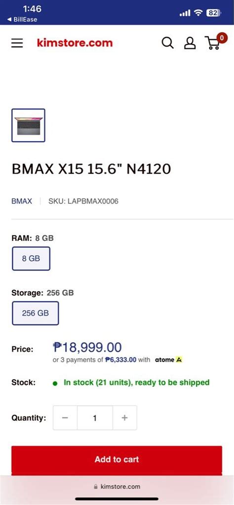 Bmax X15 Computers And Tech Laptops And Notebooks On Carousell