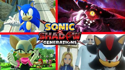 Sonic X Shadow Generations All Cutscenes 4k Youtube